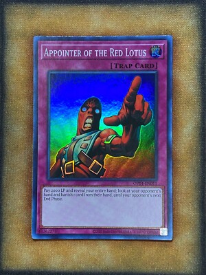Yugioh Appointer Of The Red Lotus OP14-EN011 Super Rare NM | eBay