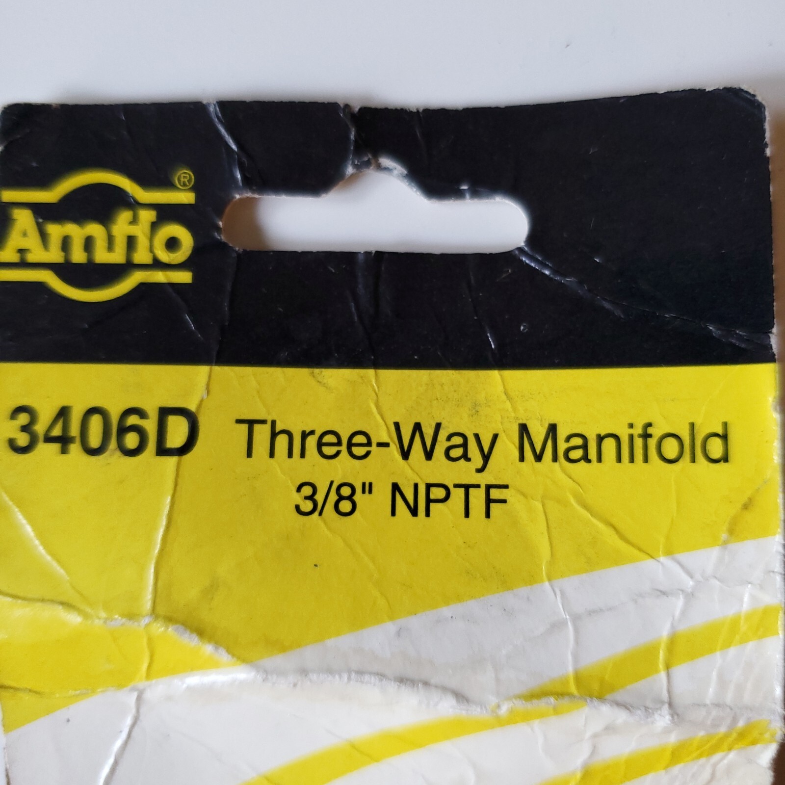 Amflo Three-Way Manifold 3/8" NPTF #3406D for sale online | eBay