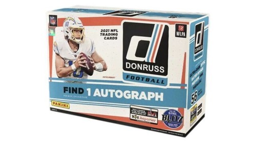 2021 Donruss NFL Football Mega Box Sealed 1 Auto Per Box Panini *SEALED ...