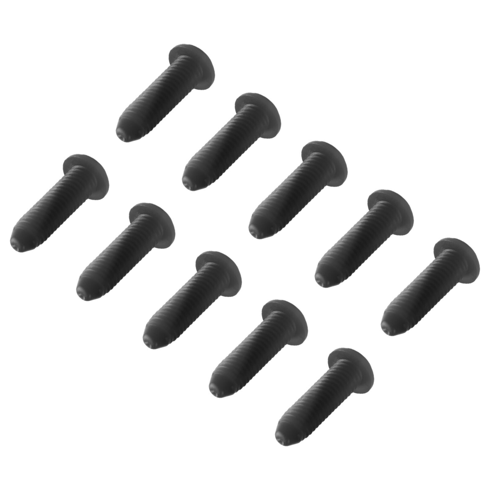 50pcs Black Plastic Push Type Fasteners Clip Car Auto Rivet For 8mm ...