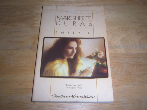 Marguerite Duras Emily L 1989 Pantheon Books 3rd Printing 8vo Soft ...