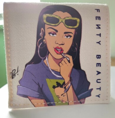 FENTY Travel Mirror RIHANNA Art By LA Artist Obi Arisukwu The NAVY ...