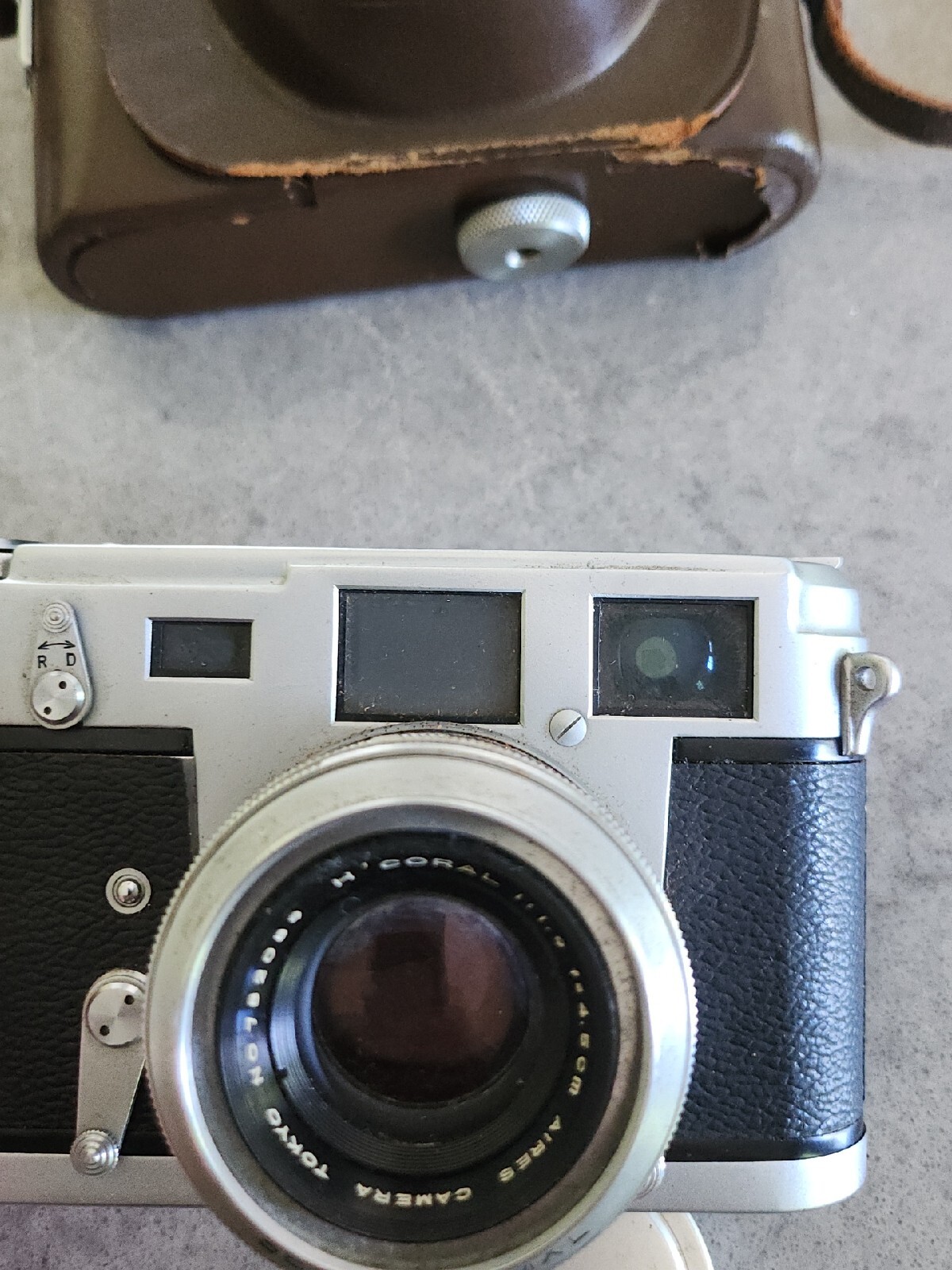 Aires 35 IIIC Vintage Film Camera W/ Coral 4.5cm f 2.4 # 902 | eBay