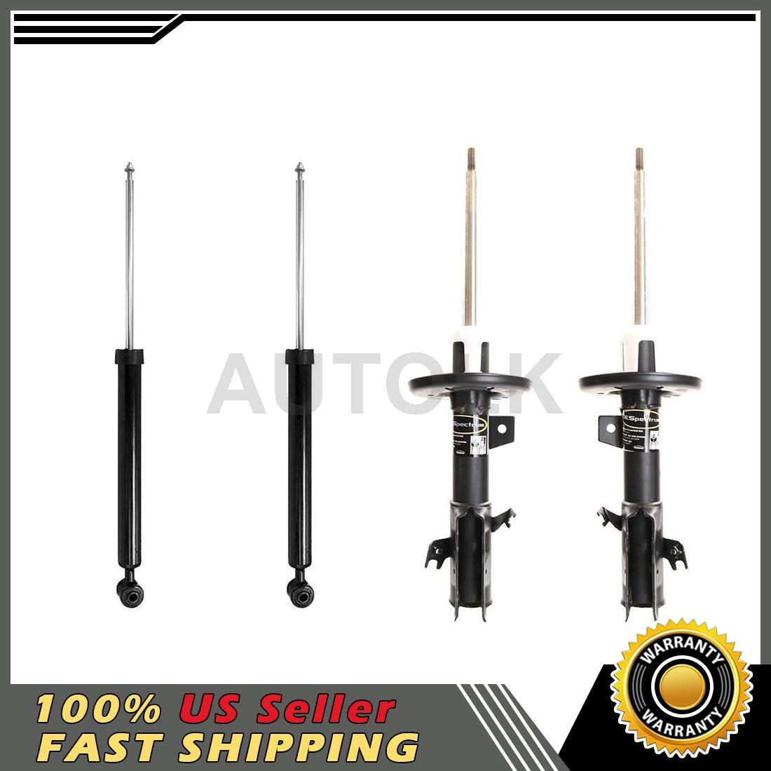 4 Rear Front Monroe Shocks and Struts For Ford Fiesta 1.6L 2013 2012 ...