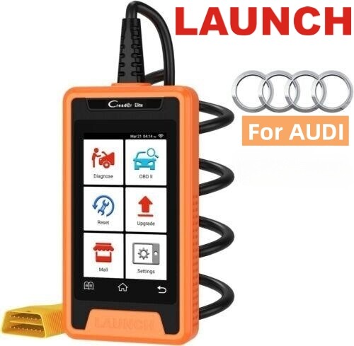 LAUNCH Code Reader for AUDI Bidirection Diagnostic Tool Code Reader For ...