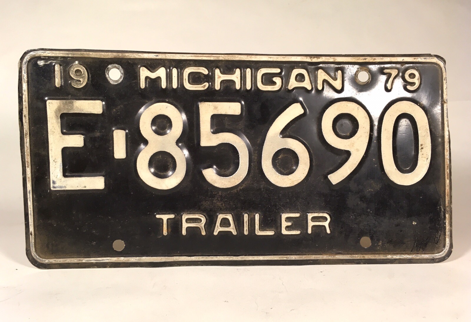 MICHIGAN " TRAILER" 1979 MI Vintage Classic License Plate | eBay