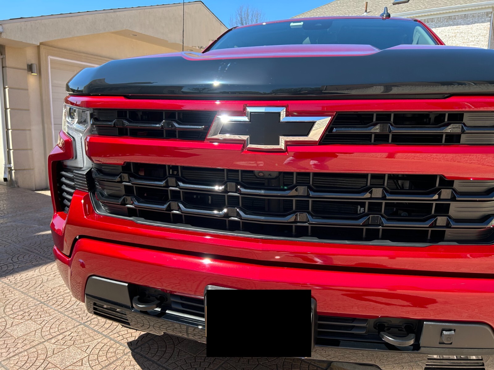 Bug Shield Hood Protector Tape On SMOKED Deflector FOR Ford F150 2015 ...