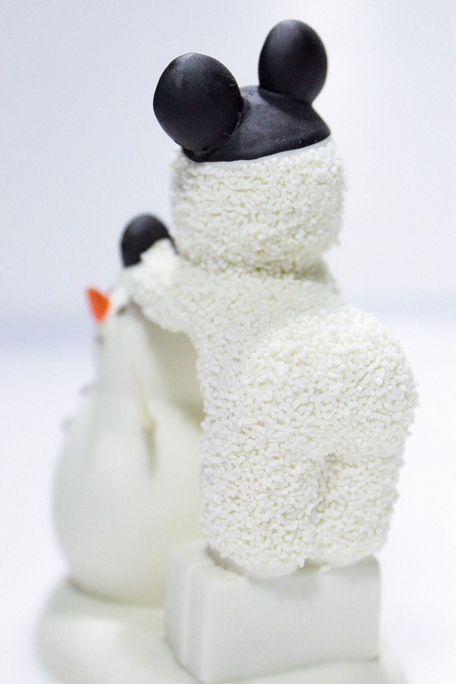 DEPARTMENT 56 "Be Like Mickey Too" Snowbabies Disney Showcase Porcelain ...