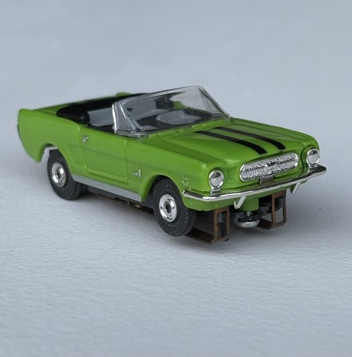 Aurora AFX Model Motoring 1965 Mustang Convertible HO Slot Car ...