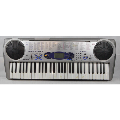 Casio Digital Electronic Keyboard LK-43 Lighted Keys Teaching System 61 ...