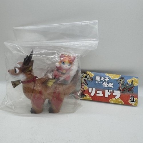 Konatsuya Sofubi Figure Ryudora & Migora Set 2022 Christmas Opened Soft ...