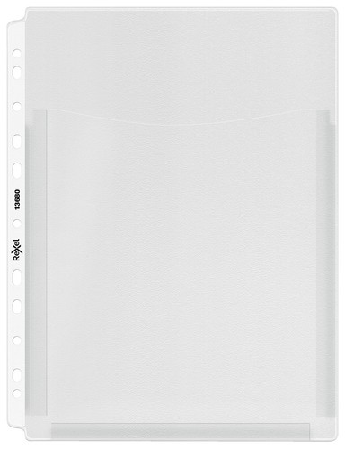 Rexel Nyrex A4 Plastic Twin Pocket Wallets, Extra Capacity, Top Opening ...