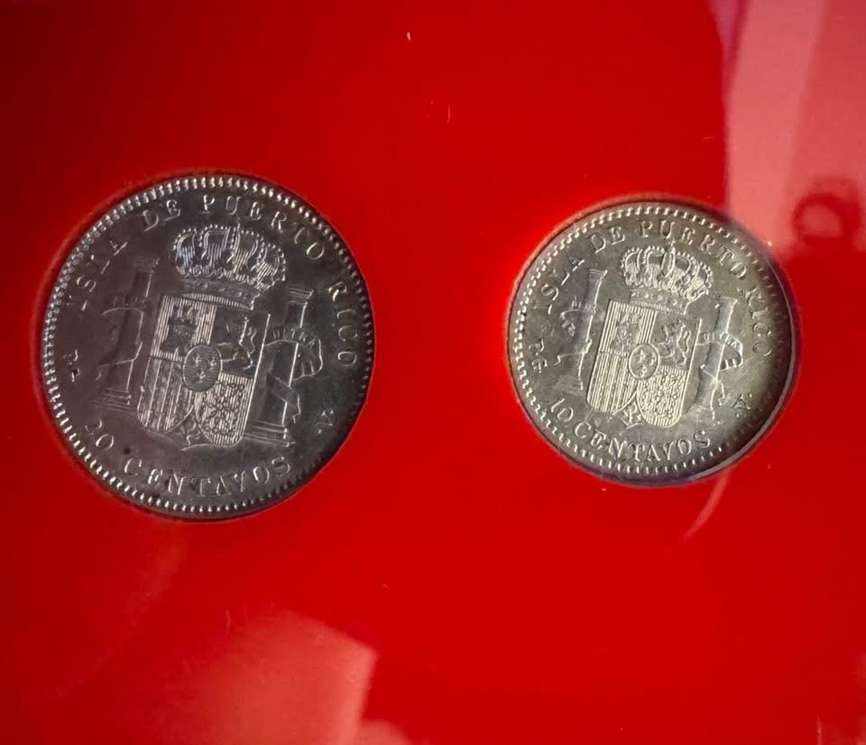 1895 1896 Puerto Rico🇵🇷 5 coins It is a complete collection 😎😎 | eBay