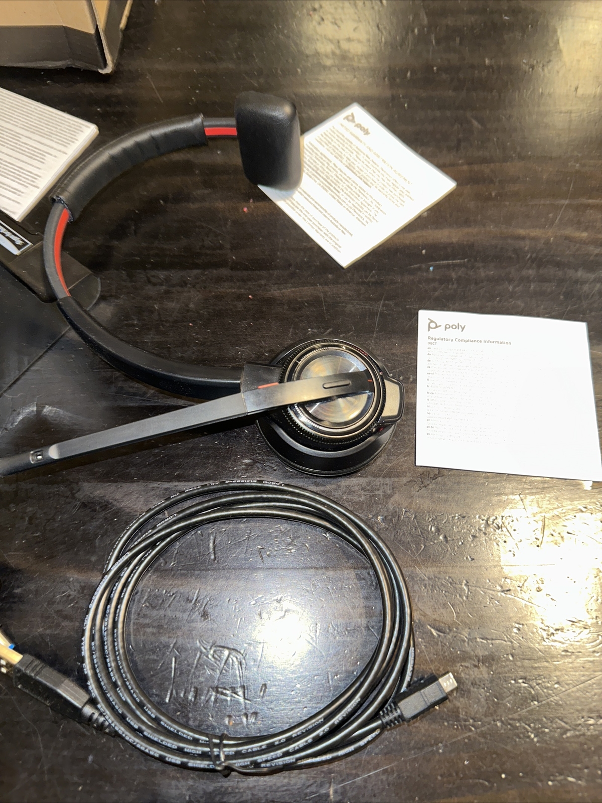 Plantronics Savi W8210 Wireless Headset 207309-01 with Multi-device ...