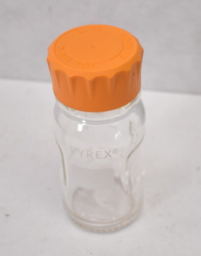 Pyrex 1399 125mL Slim Media Storage Bottle Single Easy Pour w Orange ...