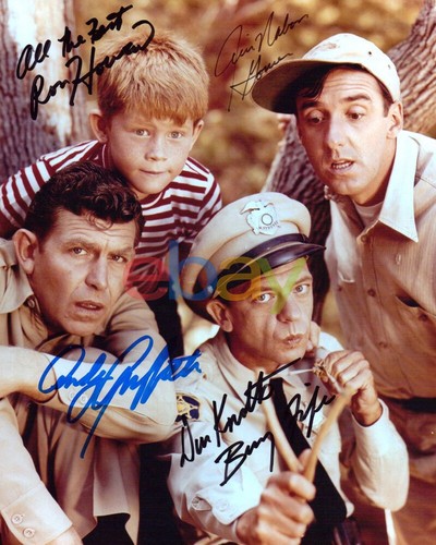 ANDY GRIFFITH CAST SIGNED 8X10 AUTOGRAPHED PHOTO reprint | eBay