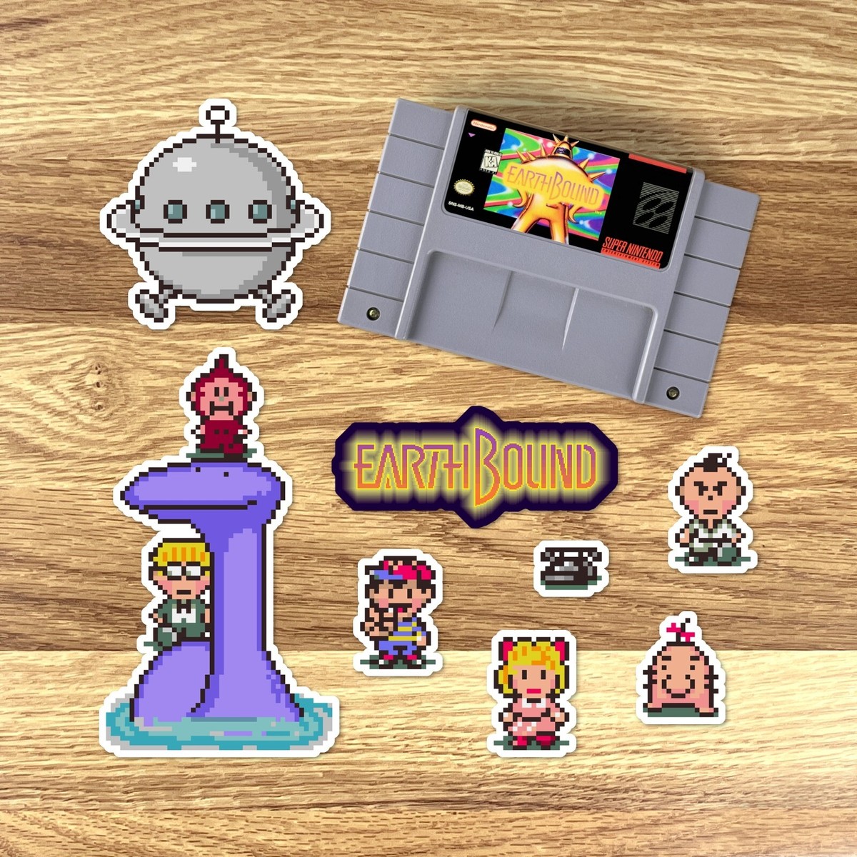 Earthbound Pixel Art Super