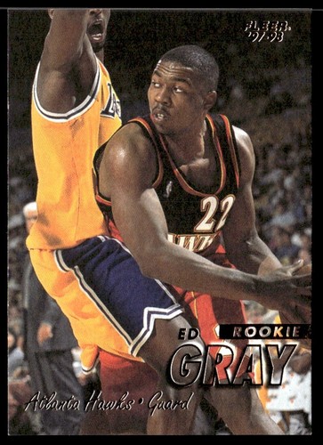 1997-98 Fleer Ed Gray Rookie Atlanta Hawks #336 | eBay