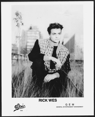 Rick Wes Original 1990 Epic Records Promo Photo R&B Electronica | eBay ...