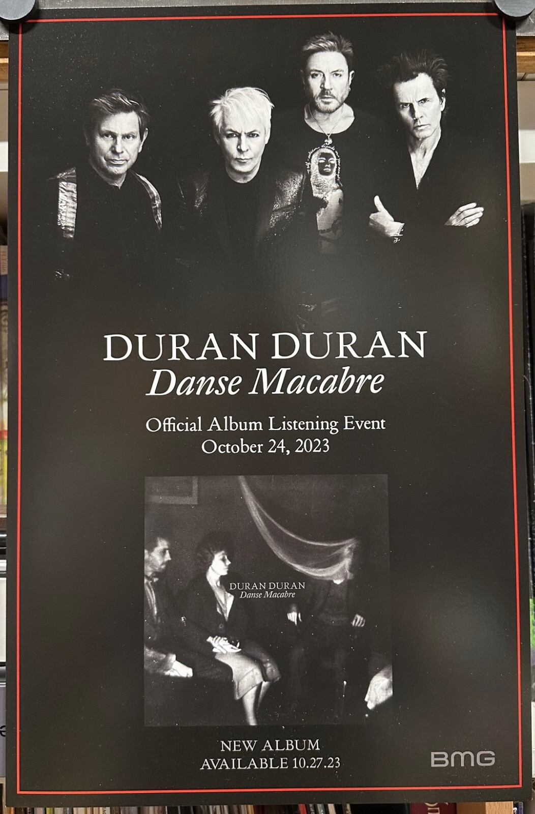 Duran Duran - Danse Macabre 2023 Listening Party Event Promo Poster ...