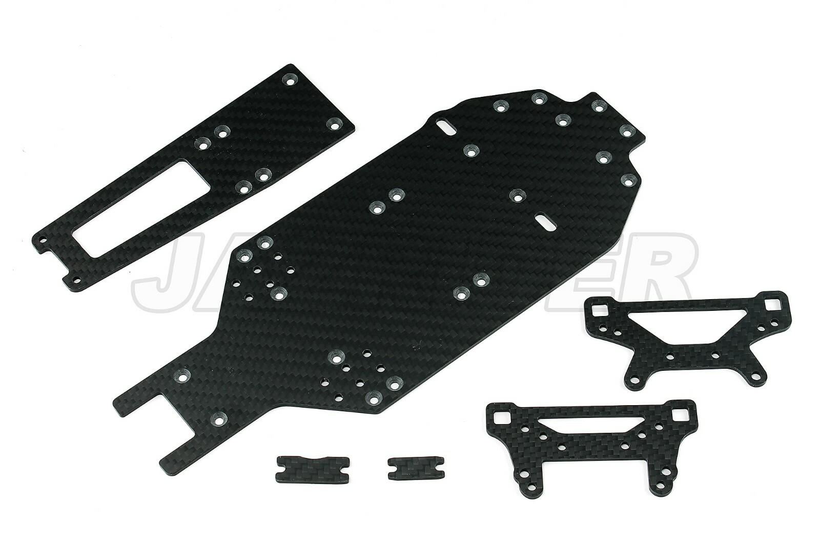 Jazrider Carbon Upgrade Conversion Kit Set For Tamiya TA02/TA02SW RC ...