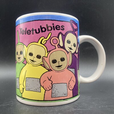 Vintage 1996 Teletubbies Ceramic Mug Ragdoll BBC Worldwide Downpace Ltd ...
