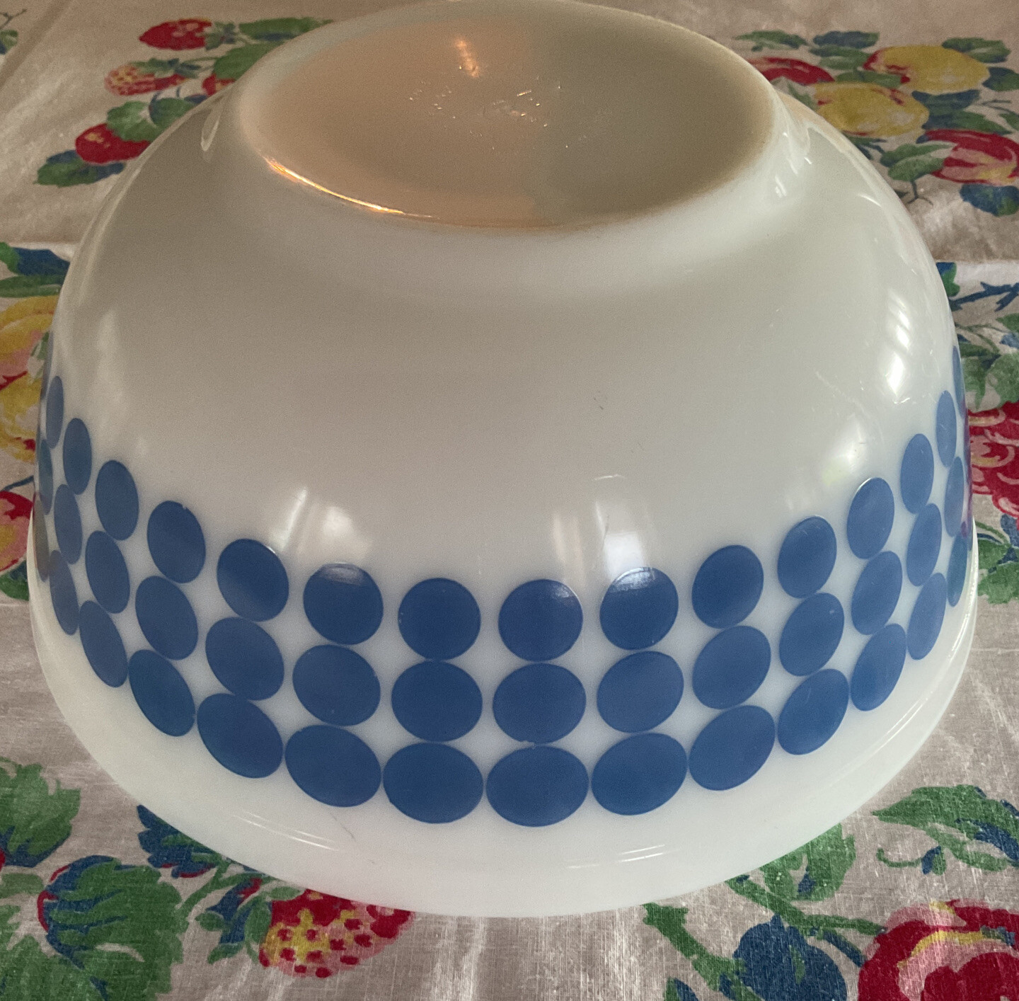 Vintage Pyrex Polka Dots Mixing Bowls 3 Piece Set 401 Orange 402 Yellow ...