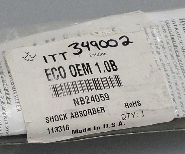 ITT Enidine NB 24059 Adjustable Small Bore Shock Absorber Eco OEM 1.0b ...
