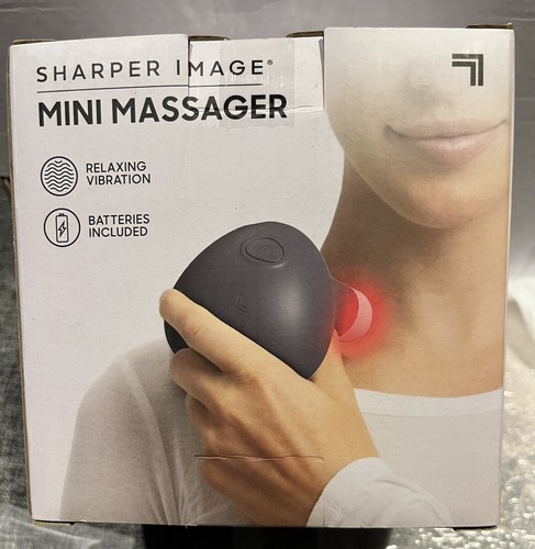Sharper Image Mini Massager - Relaxing Vibration, Batteries Included ...