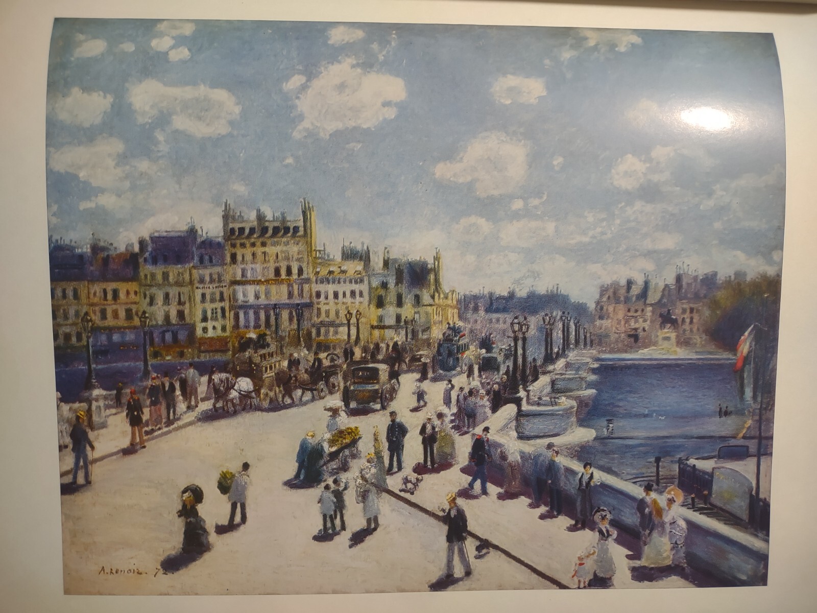 RARE FIRST EDITION! Renoir: Fifty Reproductions in Full Color by Walter ...