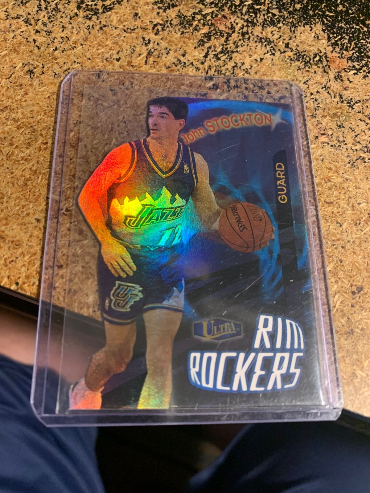 1997-98 FLEER ULTRA JOHN STOCKTON RIM ROCKERS ~ #8 CLEAN | eBay