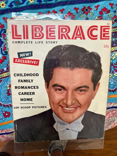 Liberace Complete Life Story Magazine 1954 Ideal Publishing Romances ...
