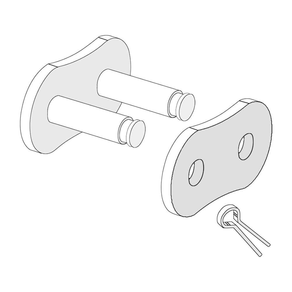 5Pcs 1 1/4" Pitch #100 Chain Master Connector for 20A Chain Drive ...