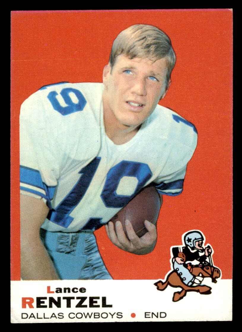 1969 Topps Football #31 Lance Rentzel EX/MT | eBay