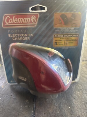 New Coleman CPX6 4D Battery Powered Portable USB Electronics Charger ...