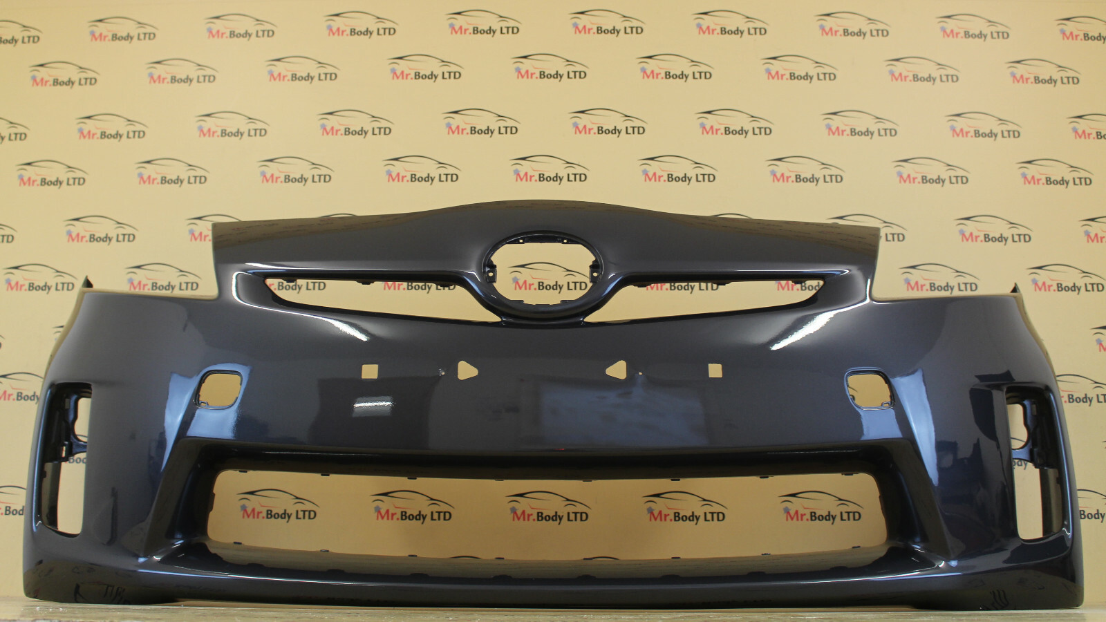 TOYOTA PRIUS FROM 2009 TO 2011 GENUINE FRONT BUMPER-8V1- GREY (2508) | eBay