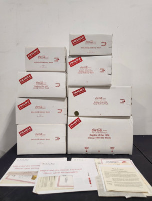 Danbury Mint PRODUCTS:TRUCKS, PARTS, CERTIFICATES,COCA-COLA CASES +++1: ...