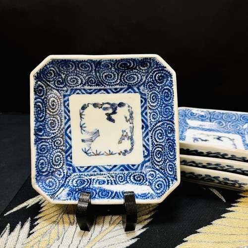 Arita ware Old Imari Dyed Pine Bamboo Ume Arabesque Pattern 4 | eBay