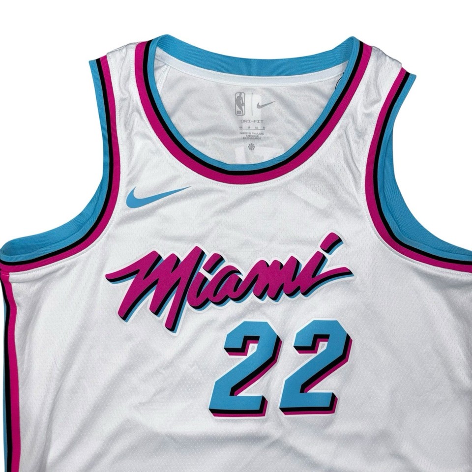 Nike Jimmy Butler Miami Heat 'City Vice' Basketball Jersey, Size Med ...