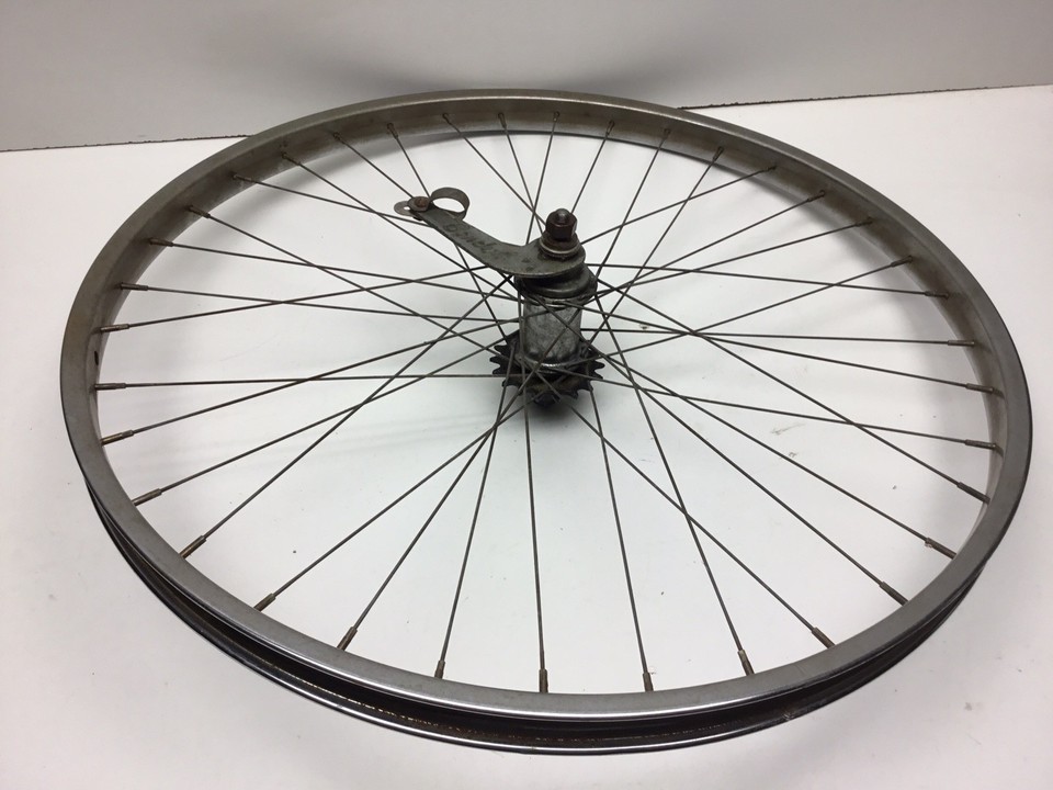Vintage Schwinn 26” 1 3/4” S7 Chrome Bicycle Wheels Rims Jaguar Hornet ...