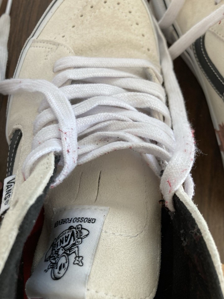 VANS Supreme x Nate Lowman x Skate Grosso Mid - Men’s 10.5 Preowned ...