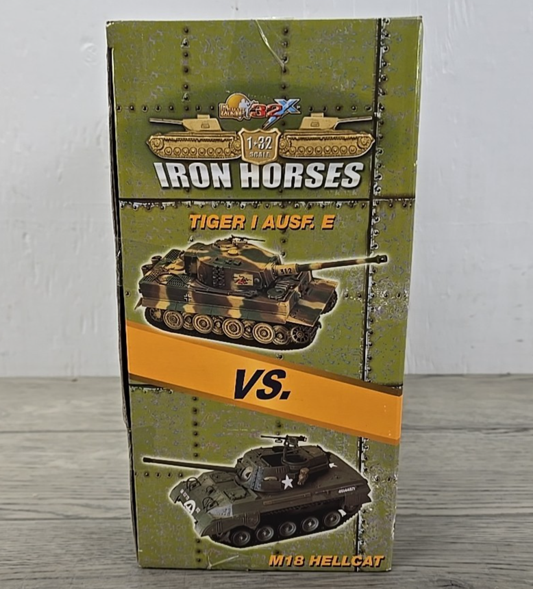 Ultimate Soldier 32X Iron Horses Tiger I AUSF. E vs. M18 Hellcat 1:32 ...