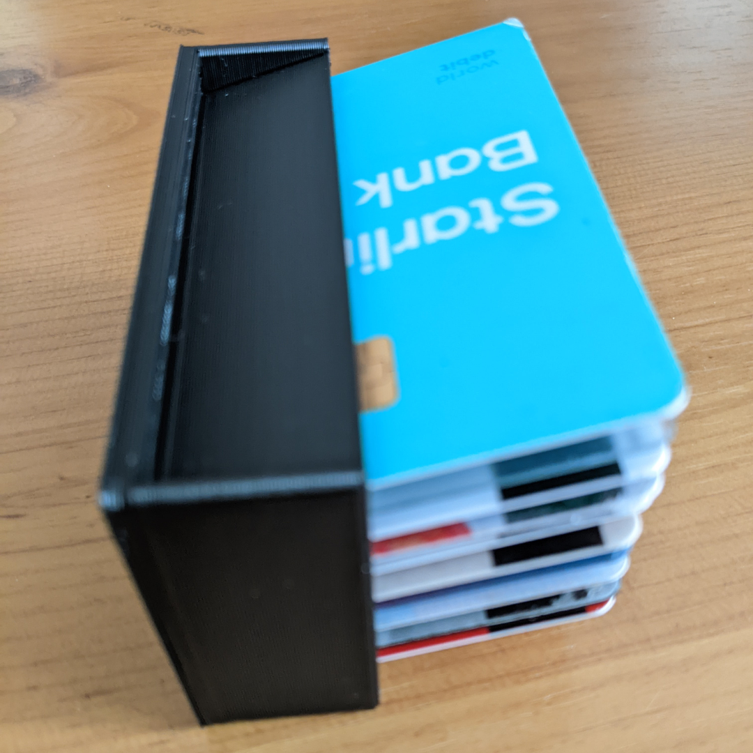 Minimalist Credit Card Holder. Desk Tidy & Wall Mount to Organise your ...