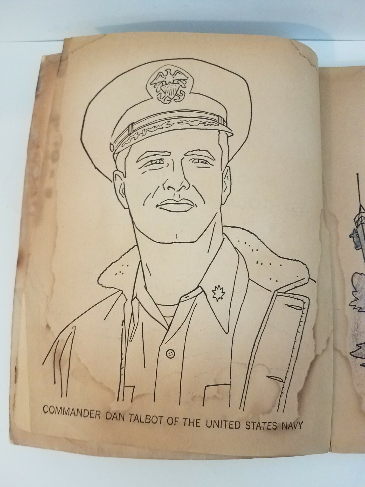 Vintage Convoy TV Series Coloring Book John Gavin Linden Chiles John ...