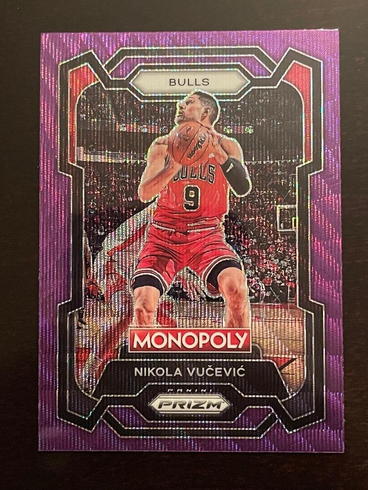 2023-24 Panini Prizm Monopoly Purple Wave Prizm 1-90 COMPLETE YOUR SET ...