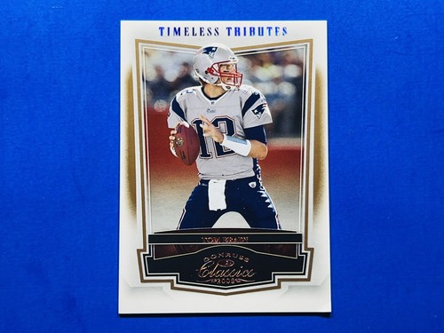 2008 Donruss Classics Tom Brady Timeless Tribute Football Card #58; #d ...