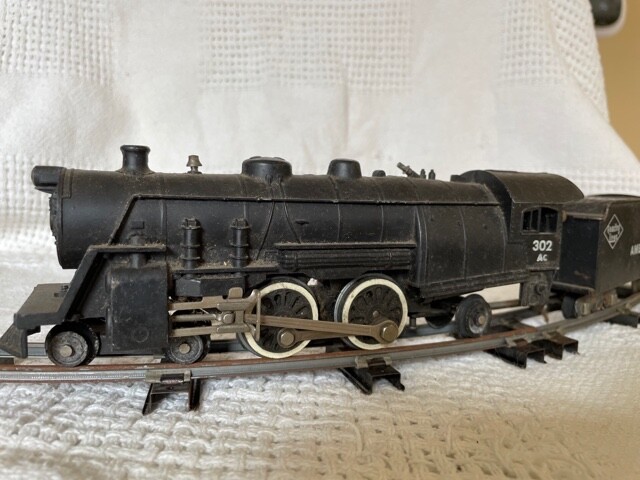 VINTAGE 1950s AMERICAN FLYERS TRAINS S GAUGE 290 PACIFIC LOCO FREIGHT ...