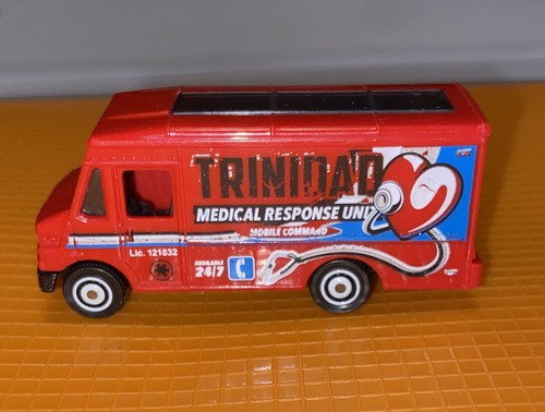 Vintage 2014 Matchbox Express Delivery Trinidad Medical Response Unit ...