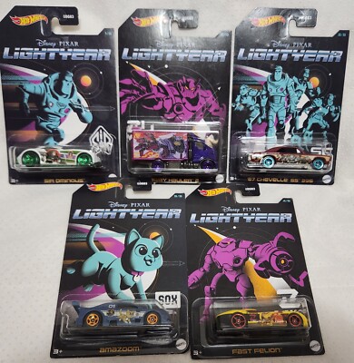 HotWheels Disney Pixar Lightyear Cars Series. YOU CHOOSE. $18.00 | eBay