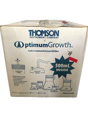 (25/Cs) THOMSON 500mL PP Optimum Growth Graduated Cell Culture Flask ...
